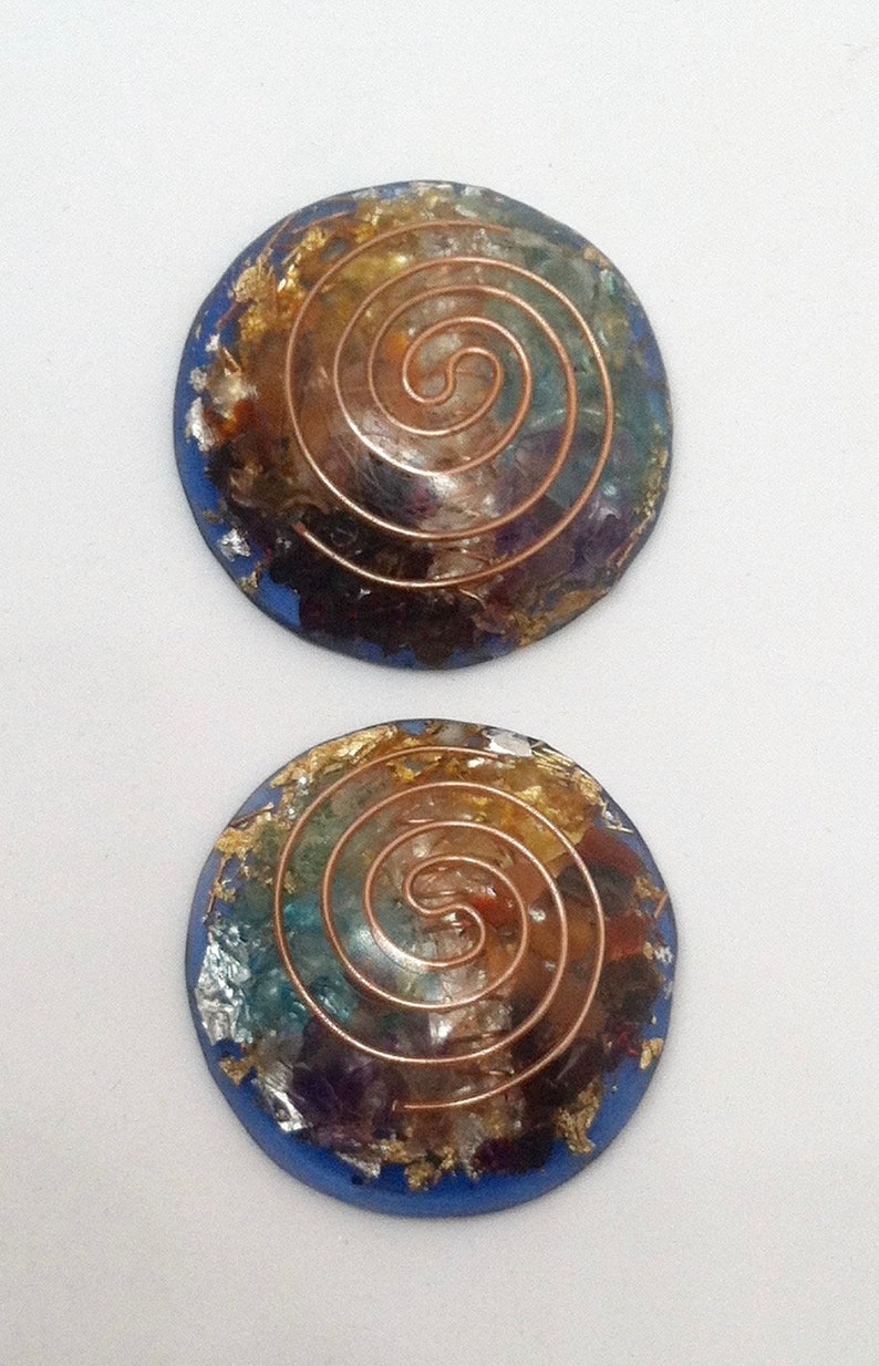 Chakra Stone Orgone Energy Device Reiki Infused EMF Protection | Etsy