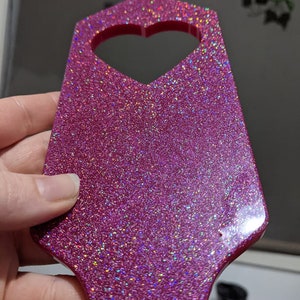 Holographic Heart Paddle - Etsy