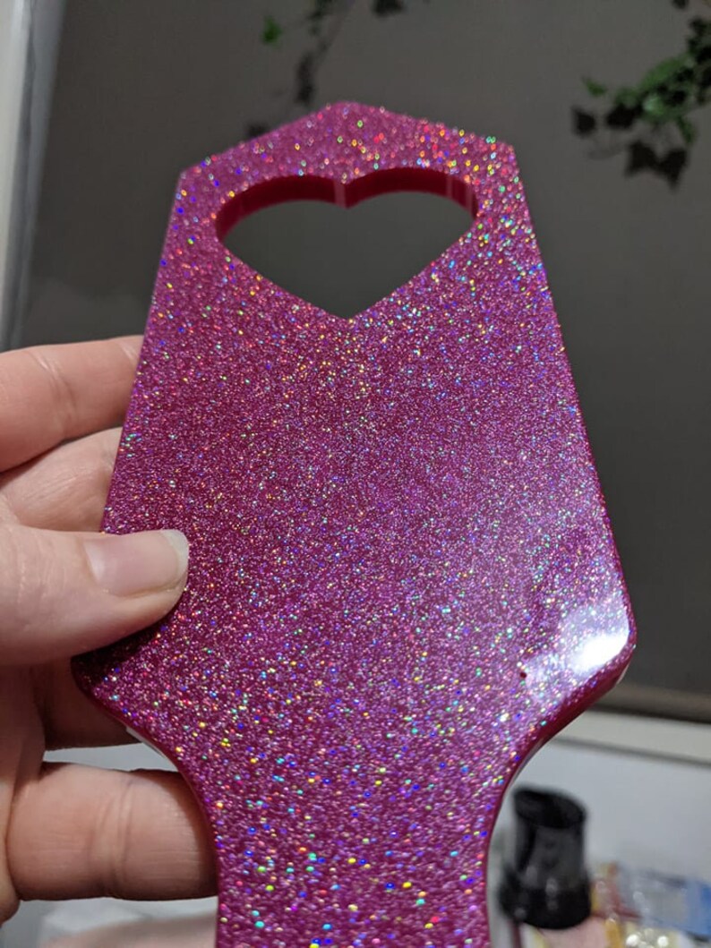 Holographic Heart Paddle - Etsy