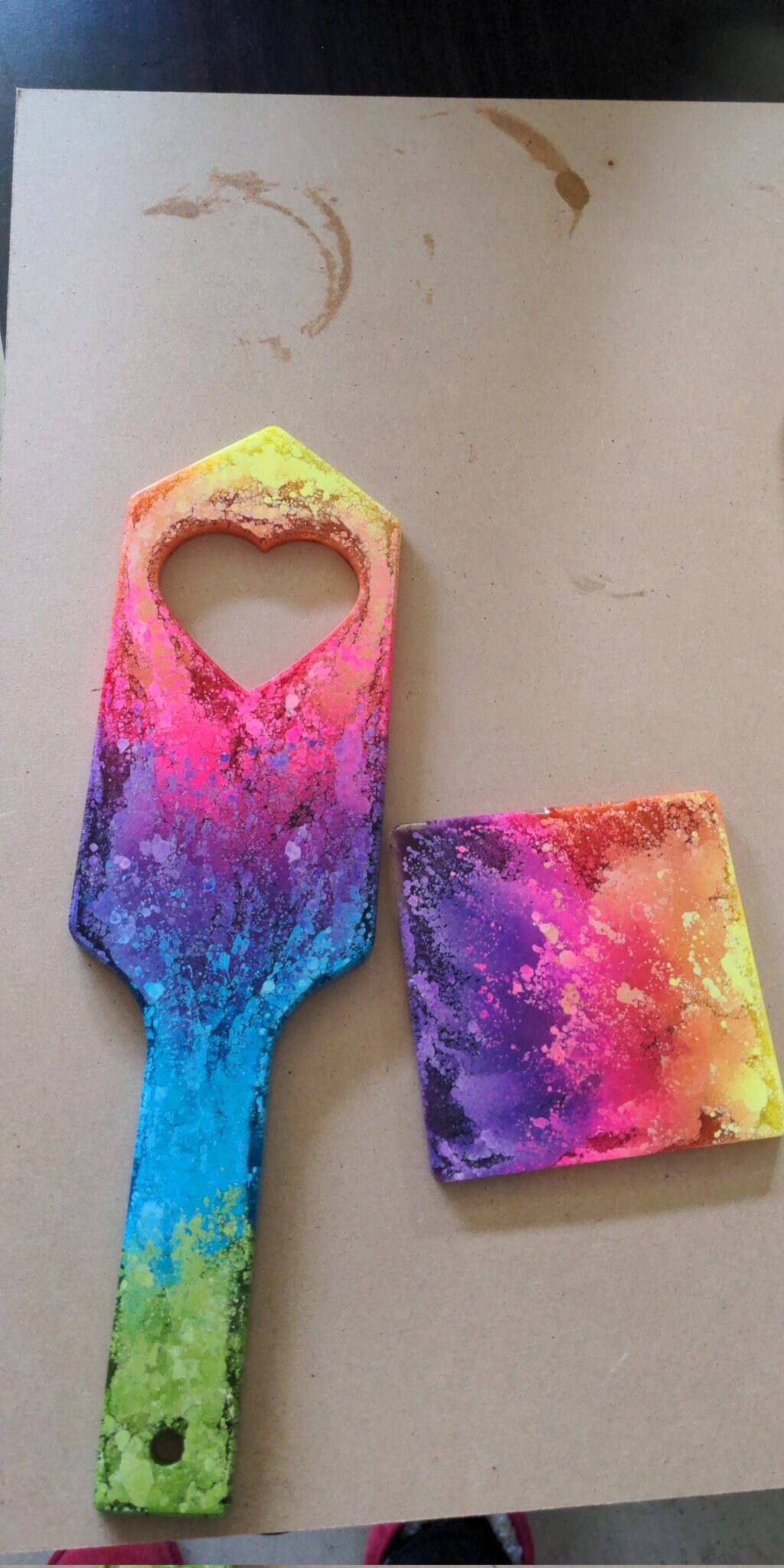 Holographic Heart Paddle - Etsy
