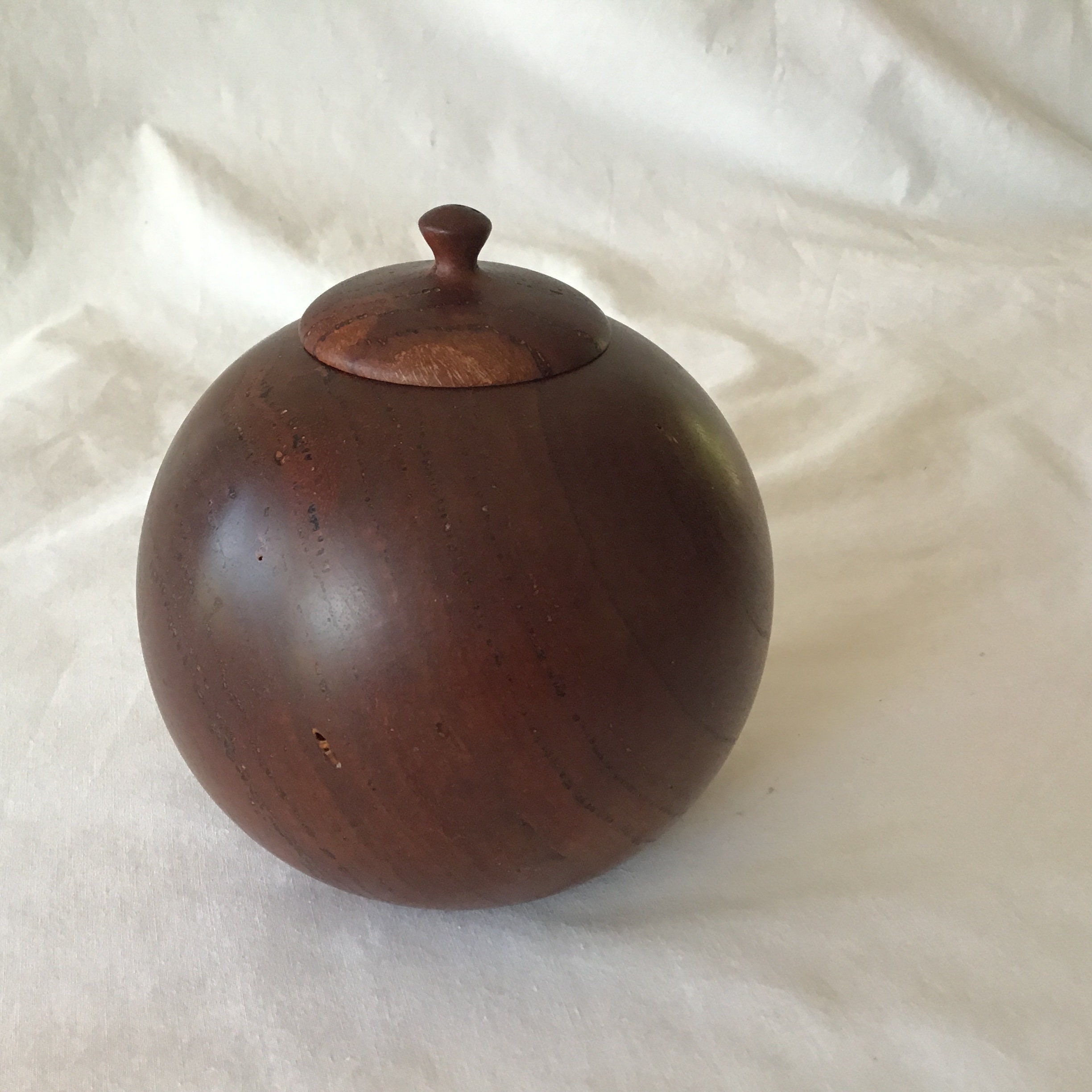 Burl Cremation Urn, Wood Pet Cremation, Wooden Pet Urn, Wood Memorial ...
