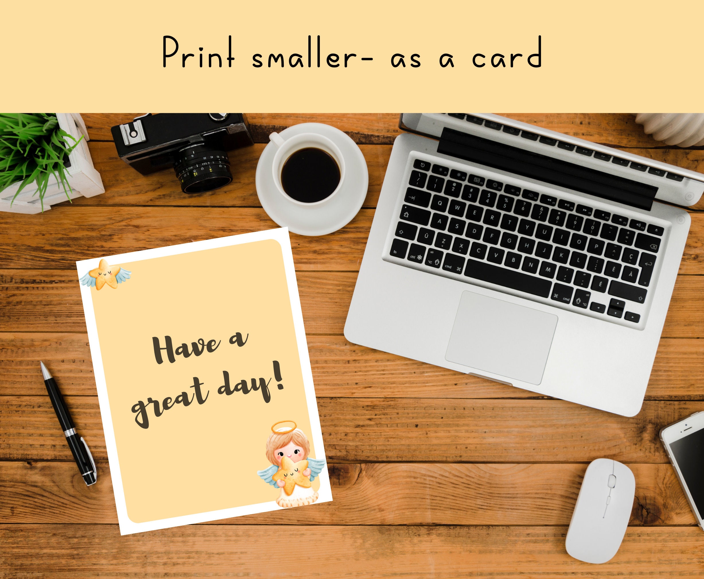 Printable Stationery Set US Letter Size PDF, Instant Download ...