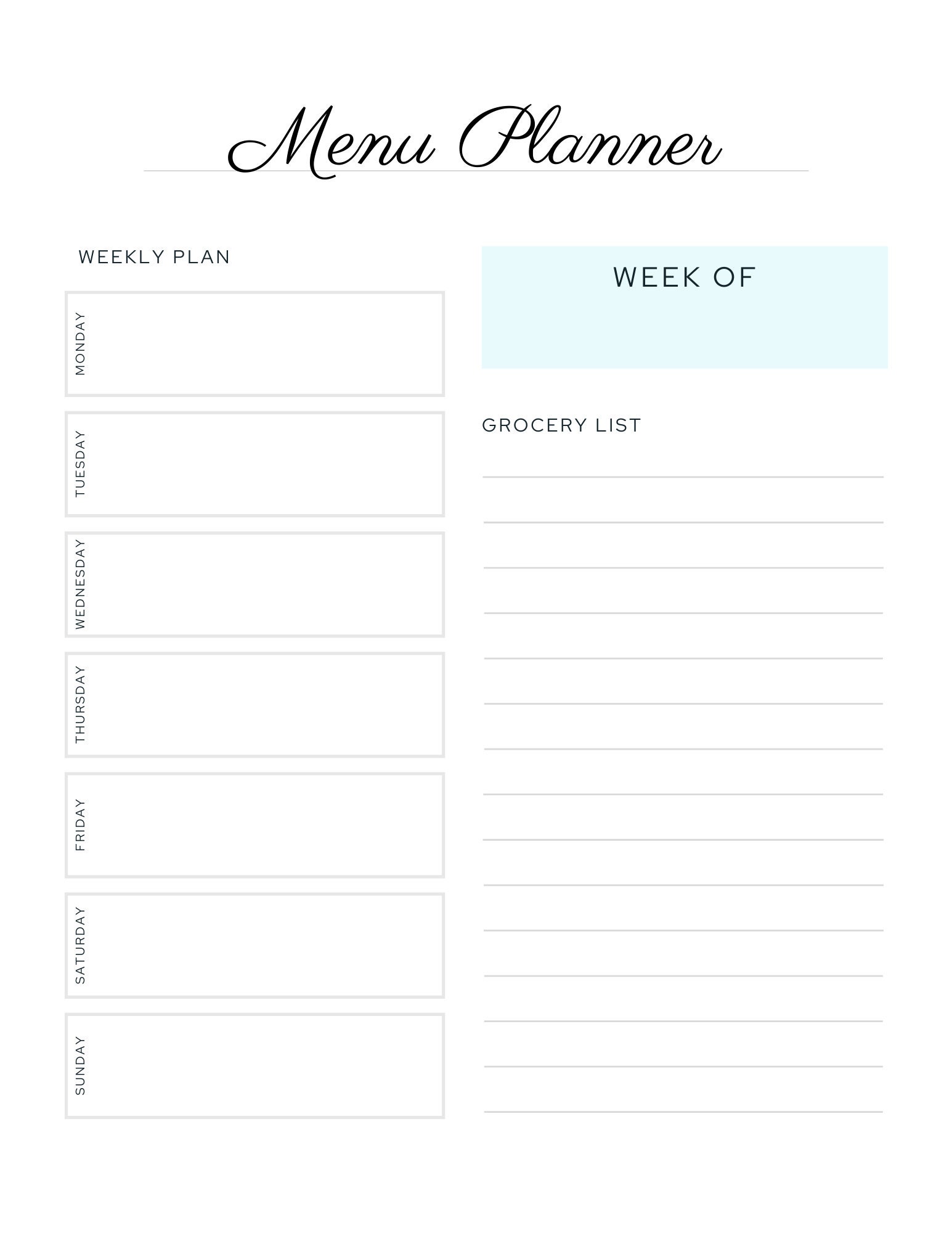 Household Planner, Home Management Planner, House Management, Household ...