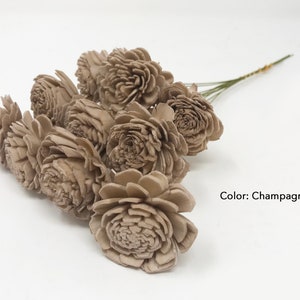 Sola Rose Artificial Flower Small Wedding Flower Dried 10 Stems DIY ...