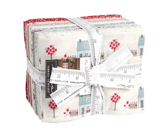 My Summer House Cream and Blush Bundle Designed by Bunny Hill Designs for Moda Fabrics, 8 Fat ...