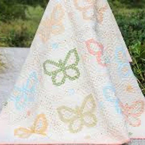 Flutter & Fly Quilt Kit Featuring Dainty Meadow Fabrics Heather Briggs ...
