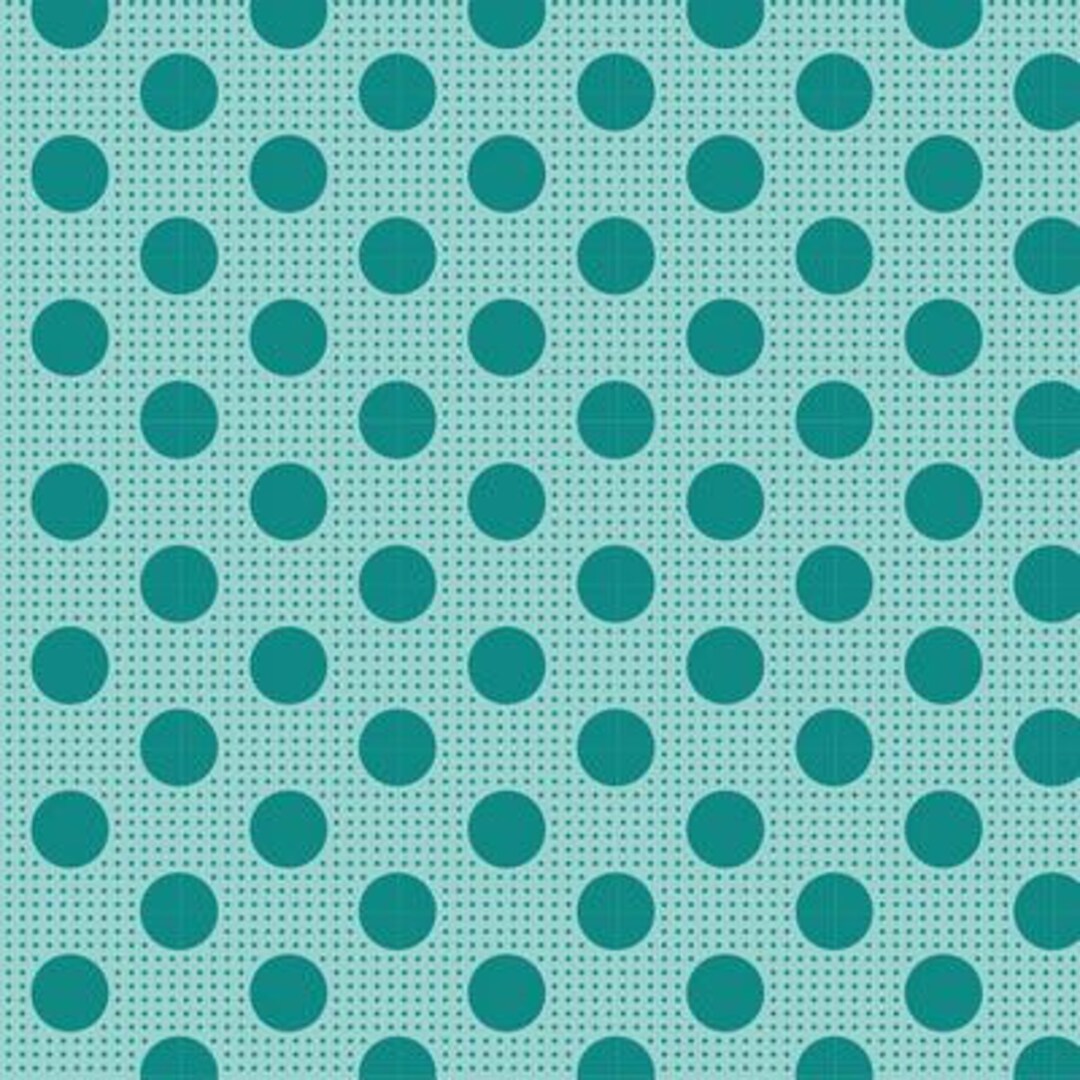 Tilda-medium Dots Darkteal TIL130030 - Etsy