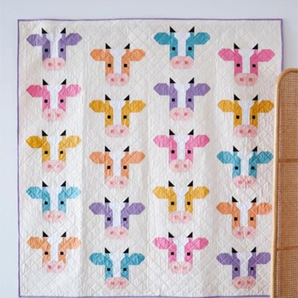 Cow Quilt Pattern - Etsy