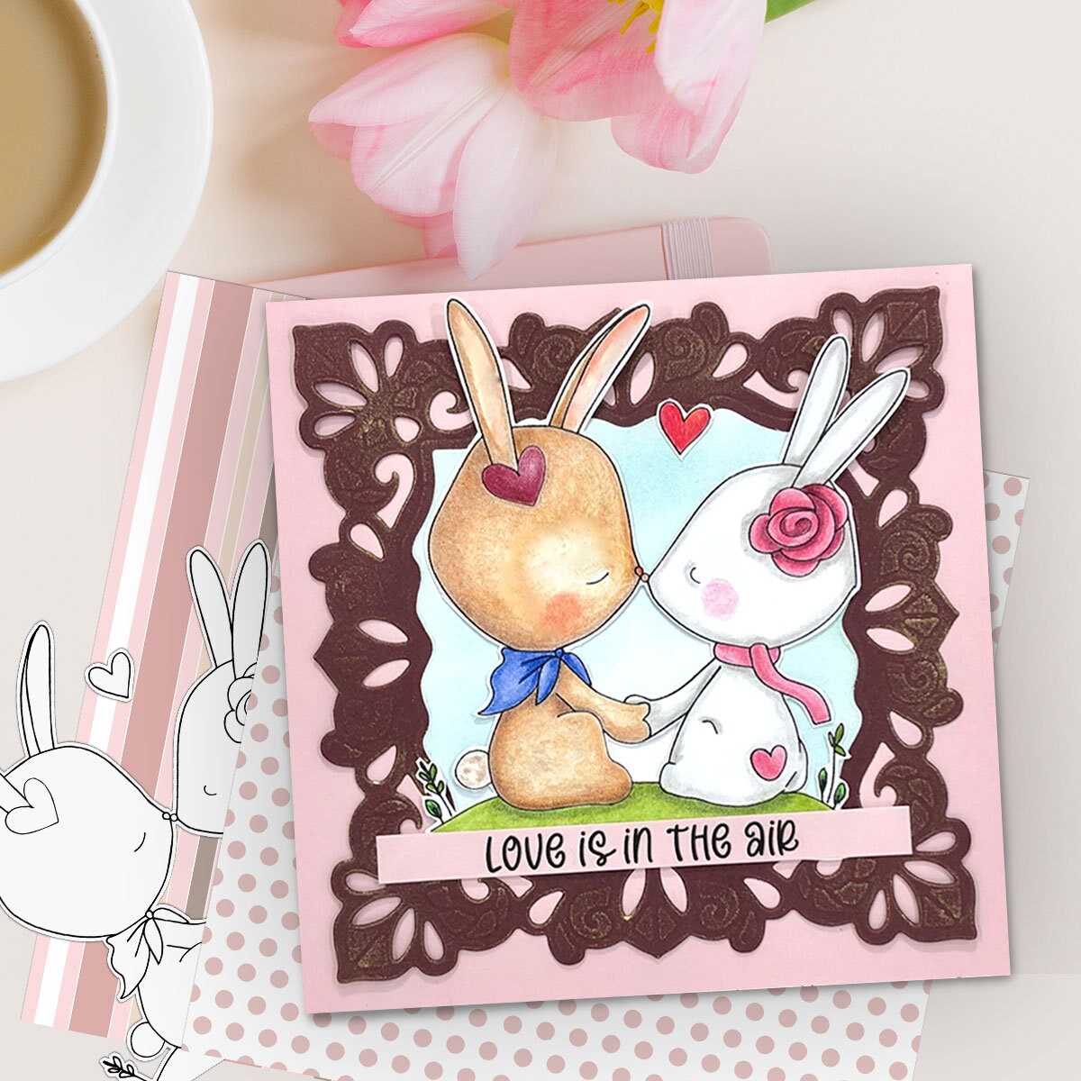 Cute Digital Stamp Printable Clipart for Cards Cardmaking - Etsy UK