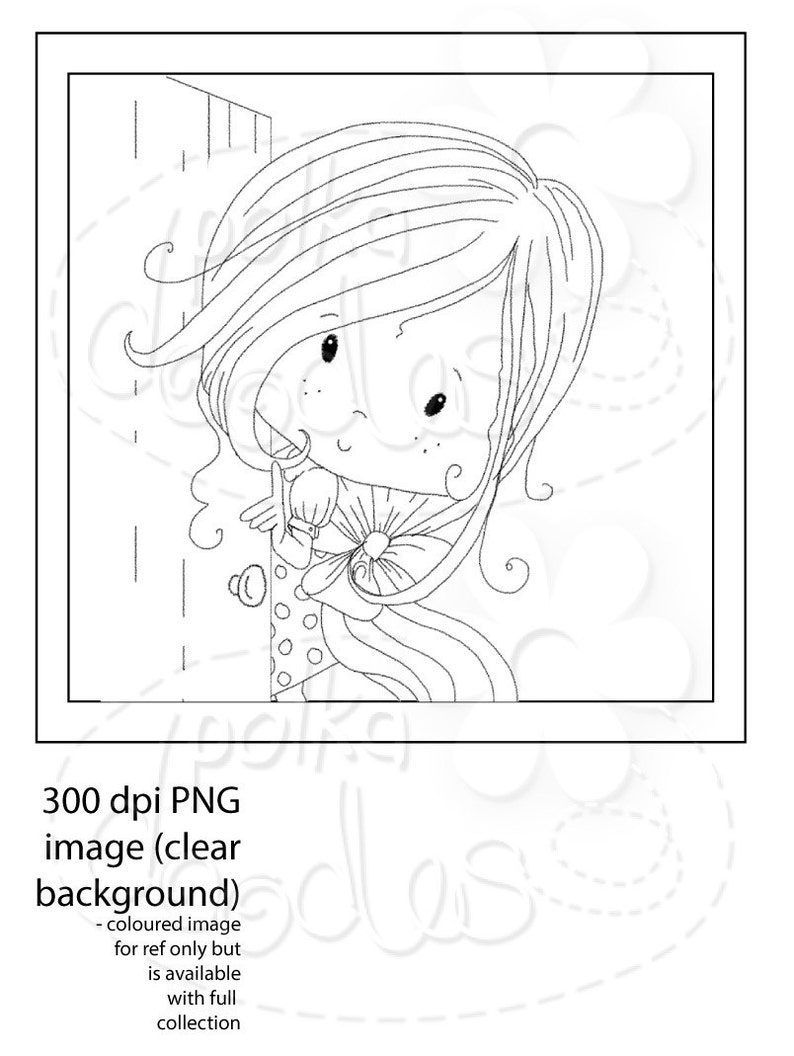 Hi! - Digital Stamp Download - Etsy