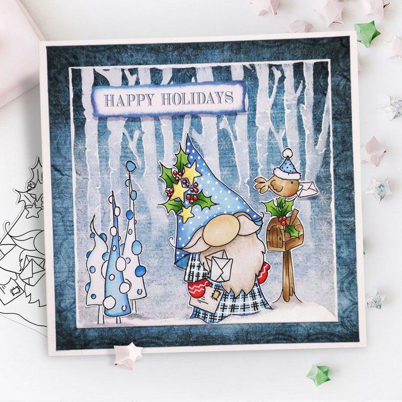 Gnome Special Wishes Mailbox/letters Christmas Festive Fun - - Cute ...
