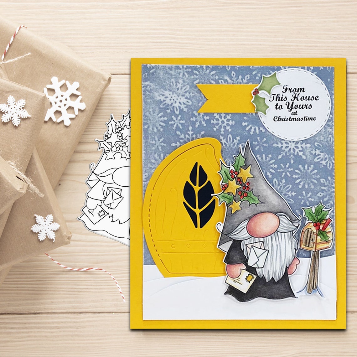 Gnome Special Wishes Mailbox/letters Christmas Festive Fun - - Cute ...