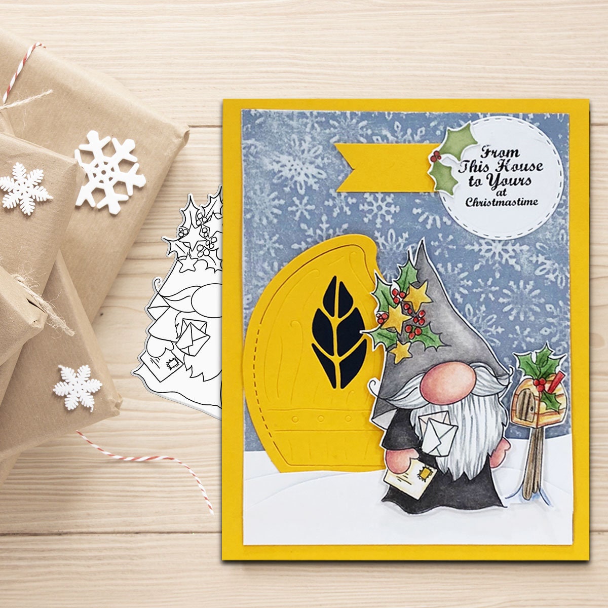 Gnome Special Wishes Mailbox/letters Christmas Festive Fun - - Cute ...