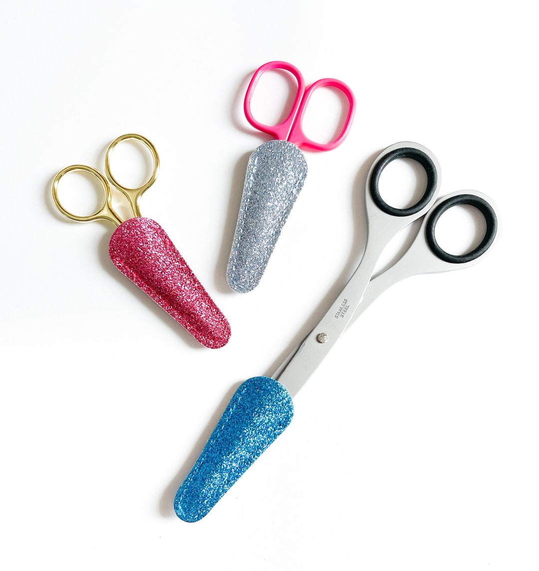 Glitter Scissor Sheath, Scissor Protector, Protective Sheath for Sewing ...