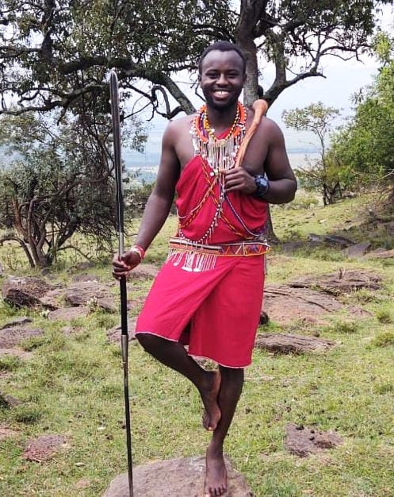 African Maasai Warrior Moran Throwing Stick,"rungu" in Swahili. Made in ...