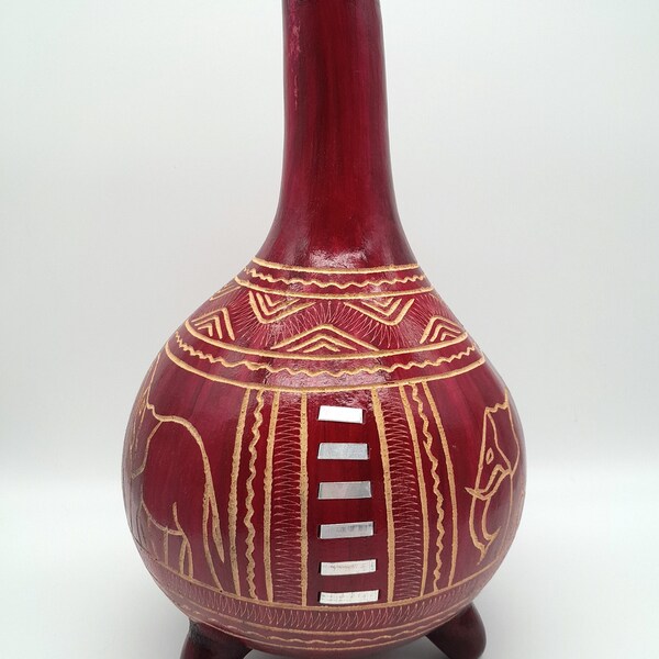 African Tribal Vase - Etsy