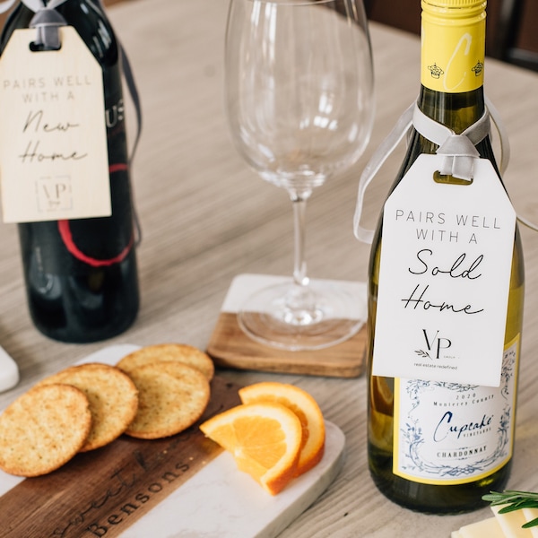 Wine Bottle Tags - Etsy