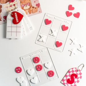 Valentines Day Tic Tac Toe Classroom Gifts Acrylic Tic Tac - Etsy