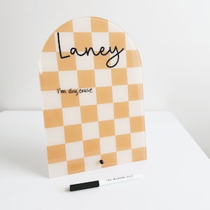 Acrylic Dry Erase Desktop Calendar, Desk Notepad, Acrylic Organizer ...