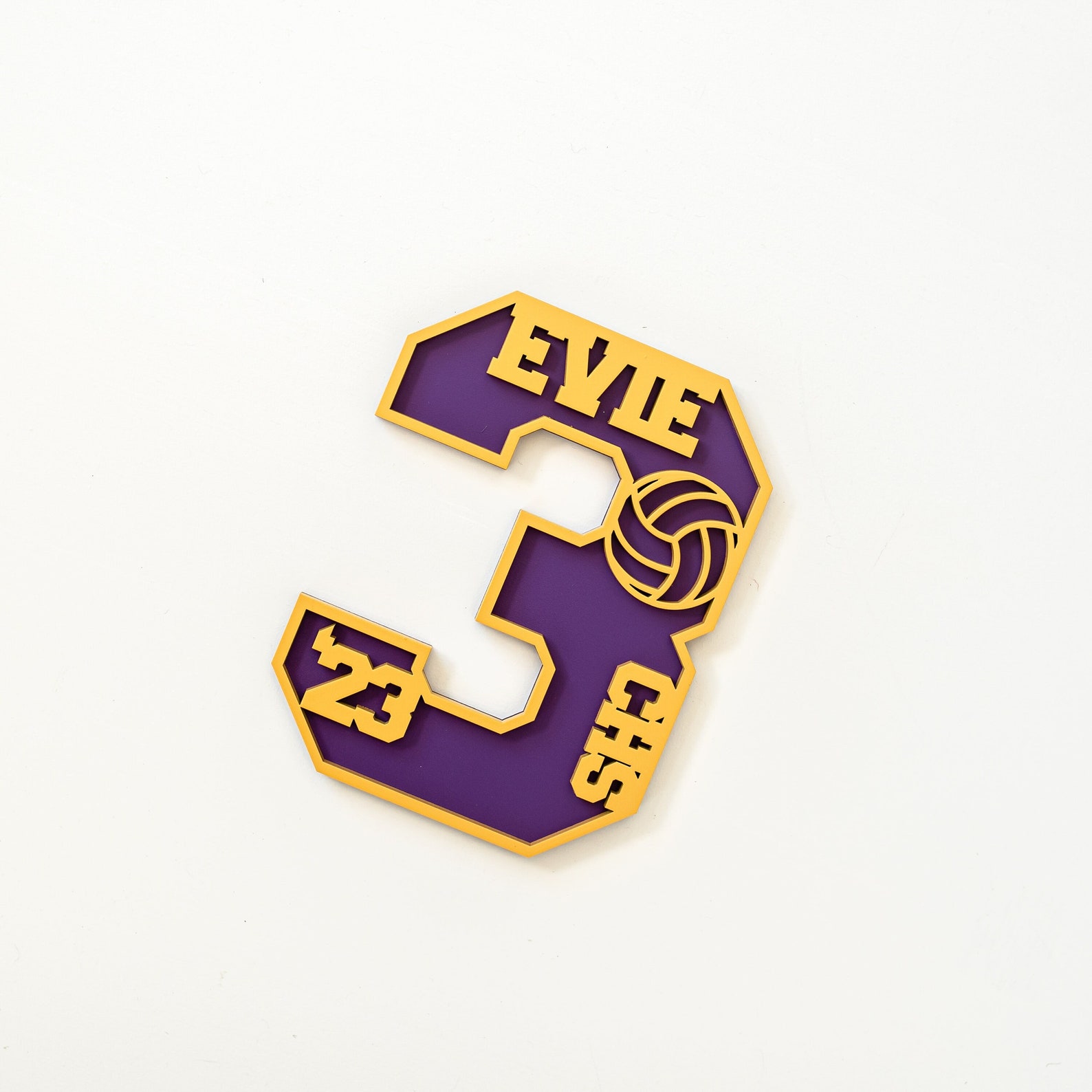 Varsity Number Graduation Gift, Senior Athlete Gift, Graduation Decor ...