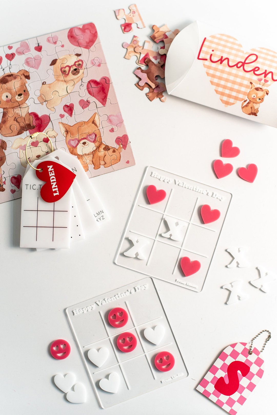 Valentines Day Tic Tac Toe Classroom Gifts Acrylic Tic Tac - Etsy