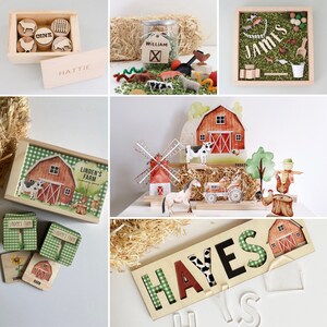 Kids Sensory Kit, Farm, Montessori Play Kit, Personalized Sensory Rice ...