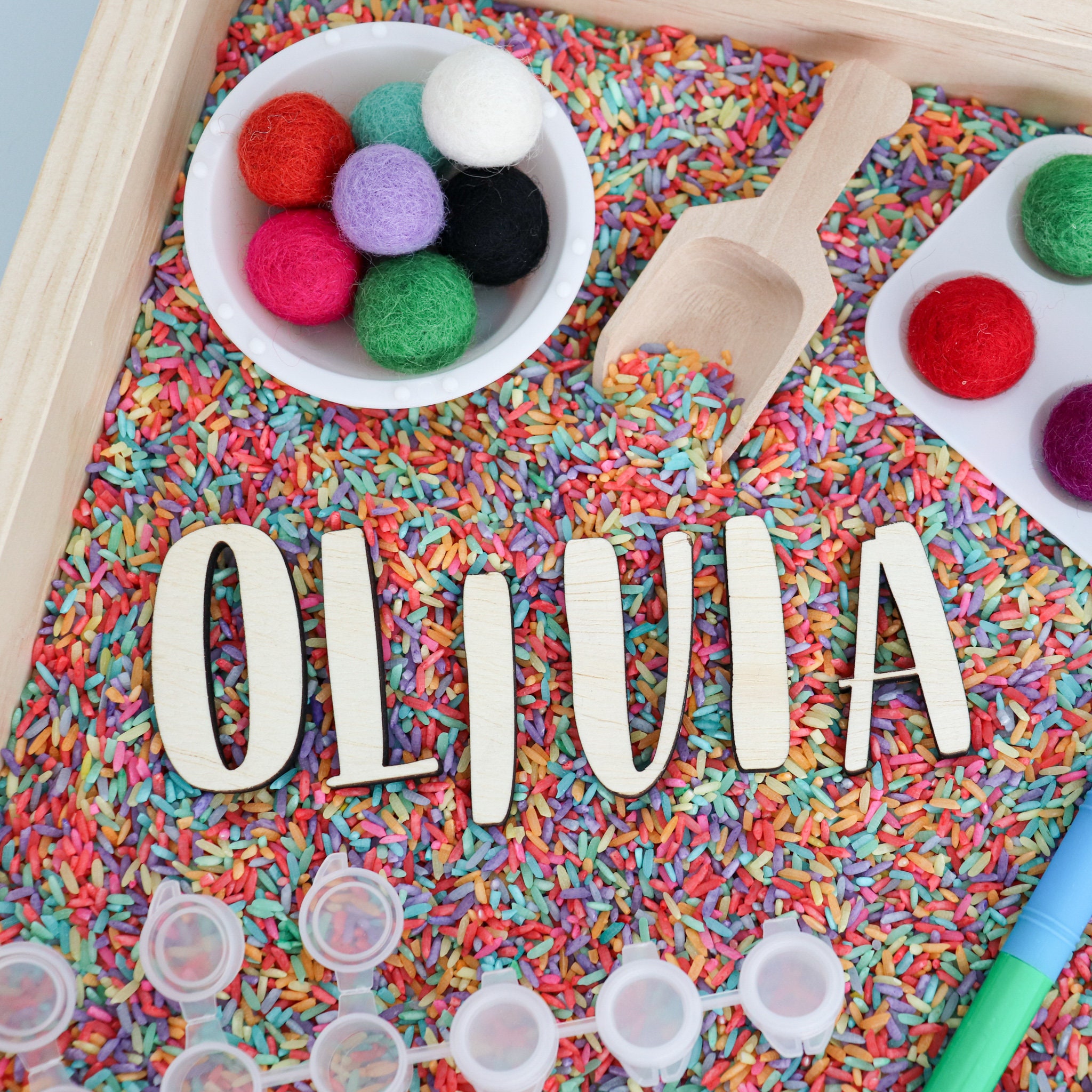 Kit sensorial para niños kit sensorial Little Artist kit de - Etsy México