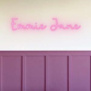 Custom Neon Sign, Personalized LED Name Sign, Kids Room Decor, Nursery ...
