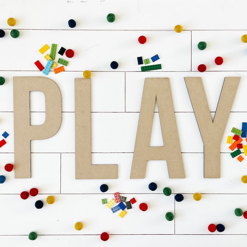 Play Letters - Etsy