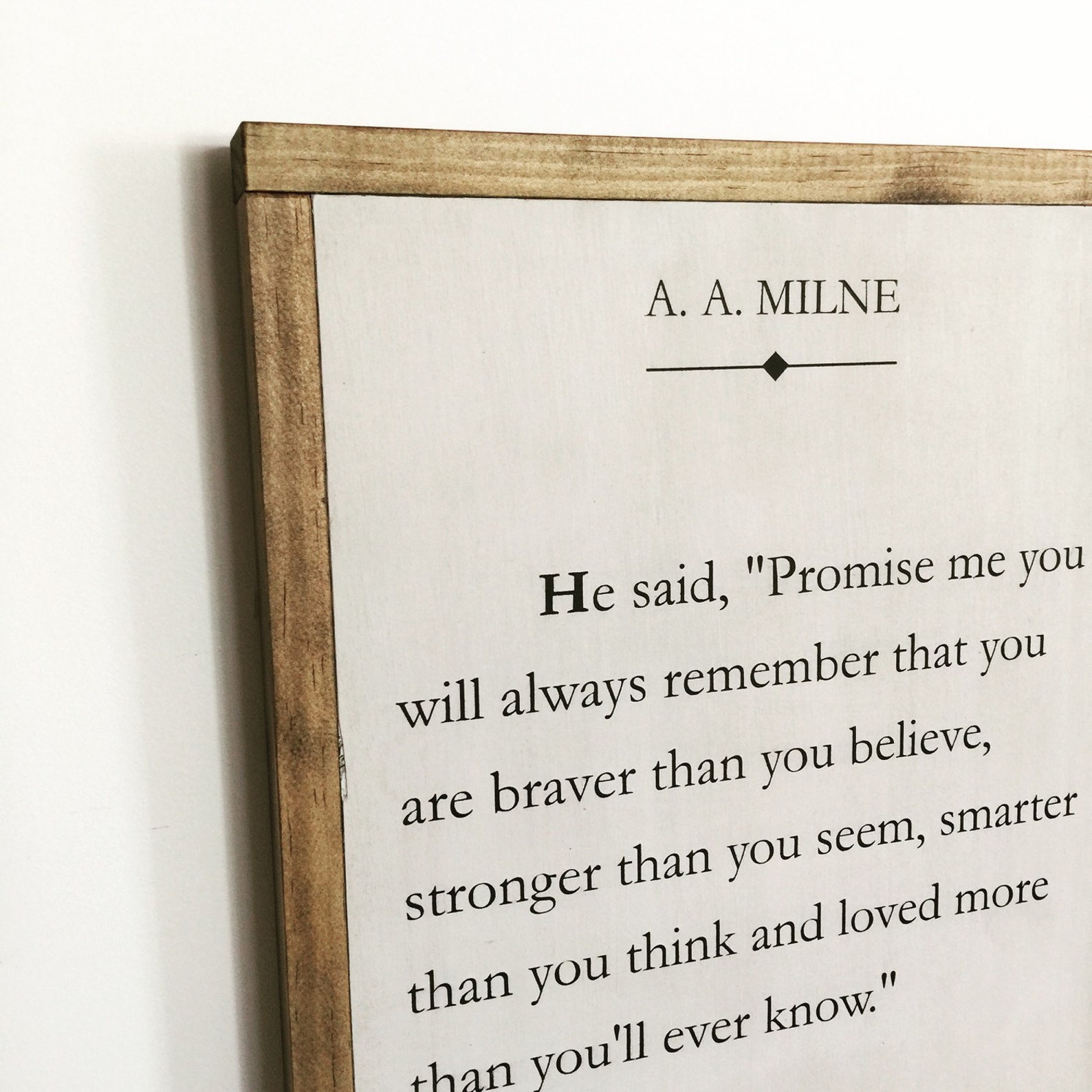 Book Page Sign Quote Sign Literary Quote Nursery Decor - Etsy