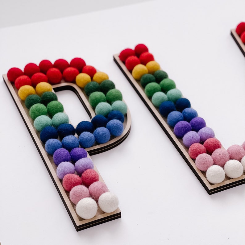 Unfinished Wood Alphabet Letter MDF Letters Fillable | Etsy