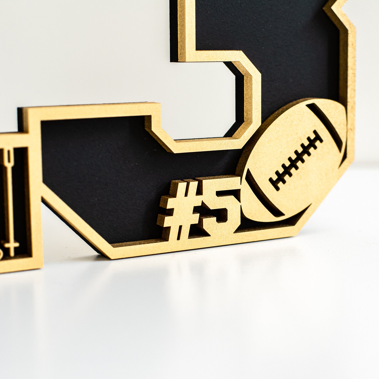 Varsity Number Graduation Gift, Senior Athlete Gift, Graduation Decor ...