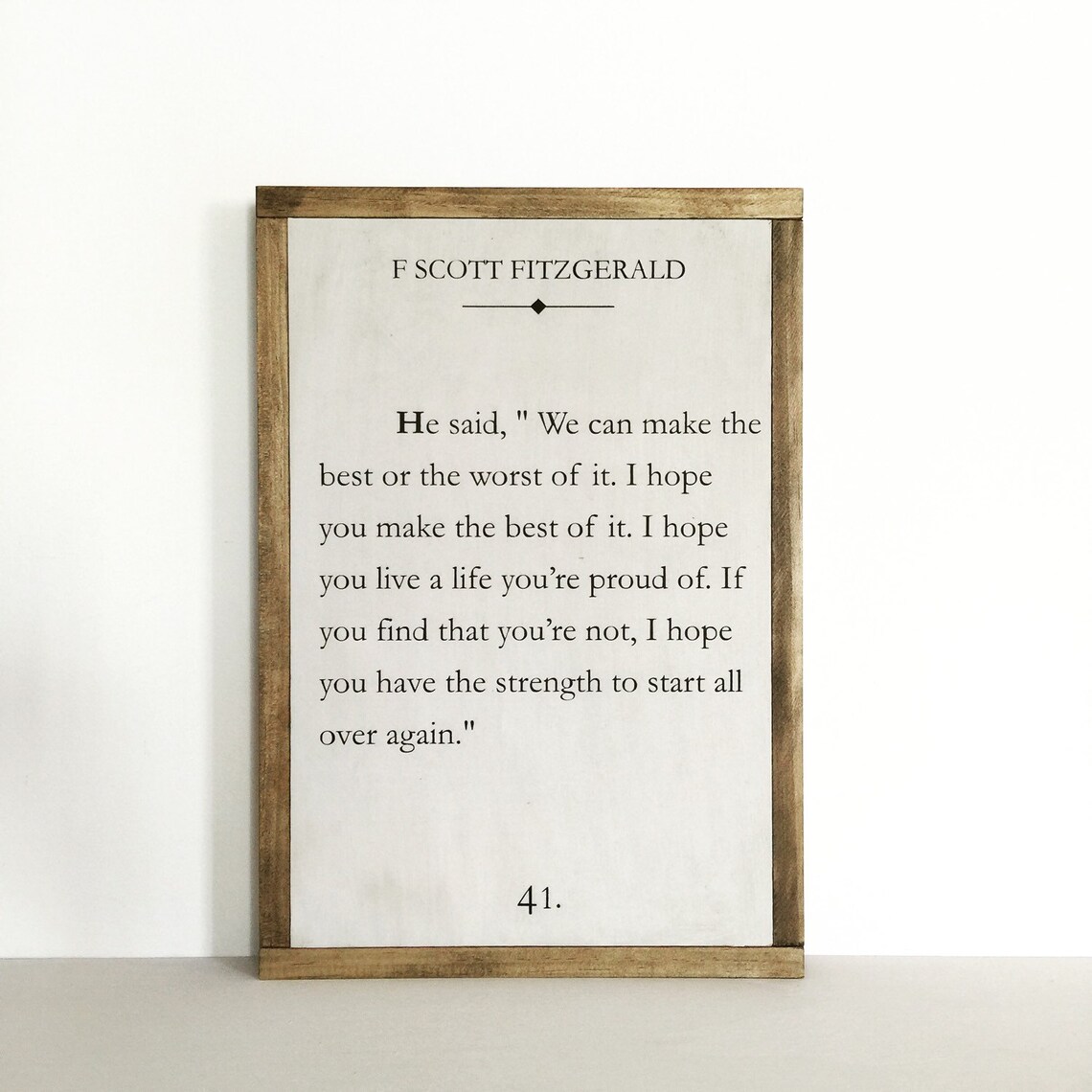 Book Page Sign Quote Sign Literary Quote Nursery Decor - Etsy