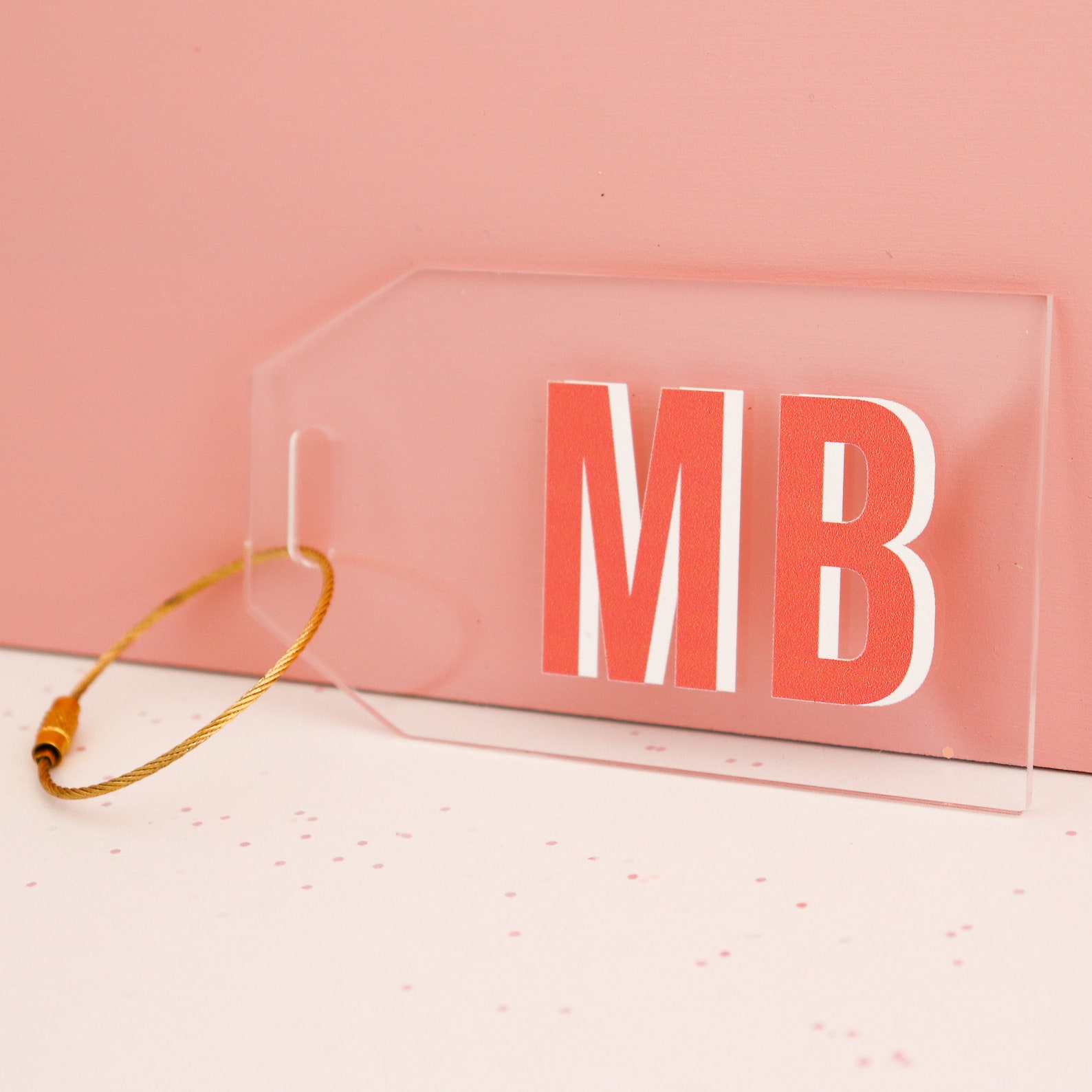 Personalized Luggage Tag Acrylic Luggage Tag Acrylic Place - Etsy