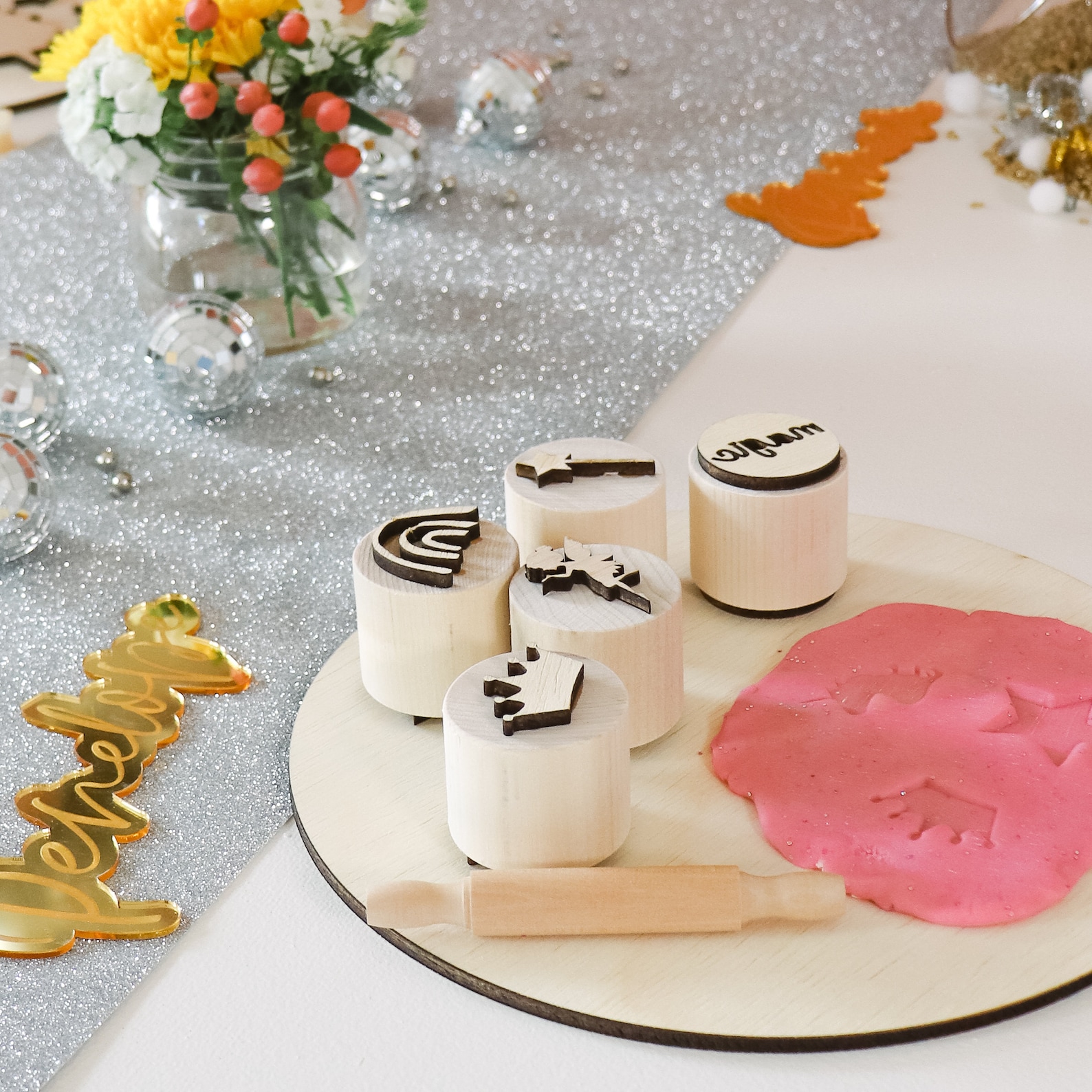 Magical Playdough Stamps, Sensory Kit Tools - Etsy