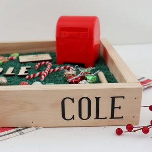 Letter to Santa Sensory Kit, Christmas Sensory Bin, Montessori Play Kit ...