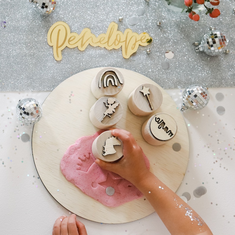 Magical Playdough Stamps, Sensory Kit Tools - Etsy