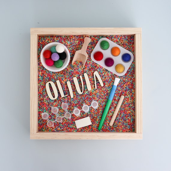 Kit sensorial para niños kit sensorial Little Artist kit de - Etsy México