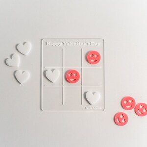Valentines Day Tic Tac Toe Classroom Gifts Acrylic Tic Tac - Etsy