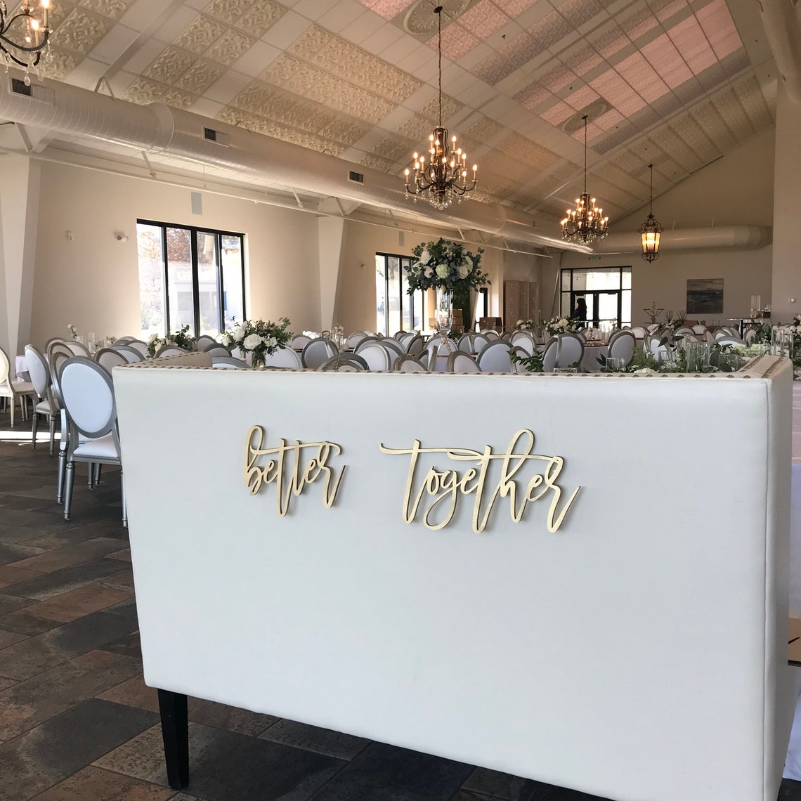 Chair Hanger Better Together Chair Hanger Wedding Decor | Etsy