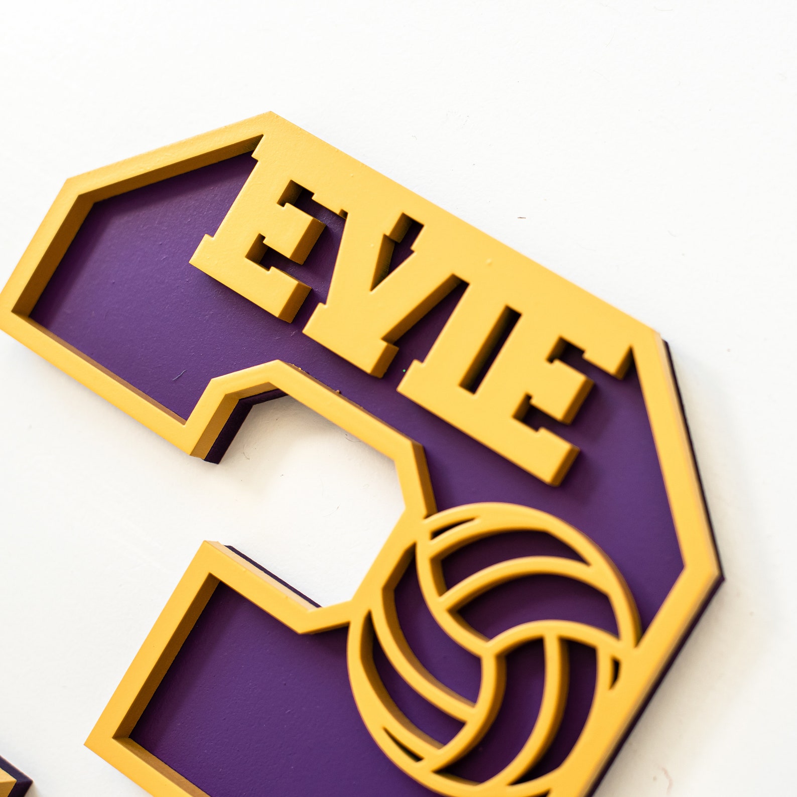 Varsity Number Graduation Gift, Senior Athlete Gift, Graduation Decor ...