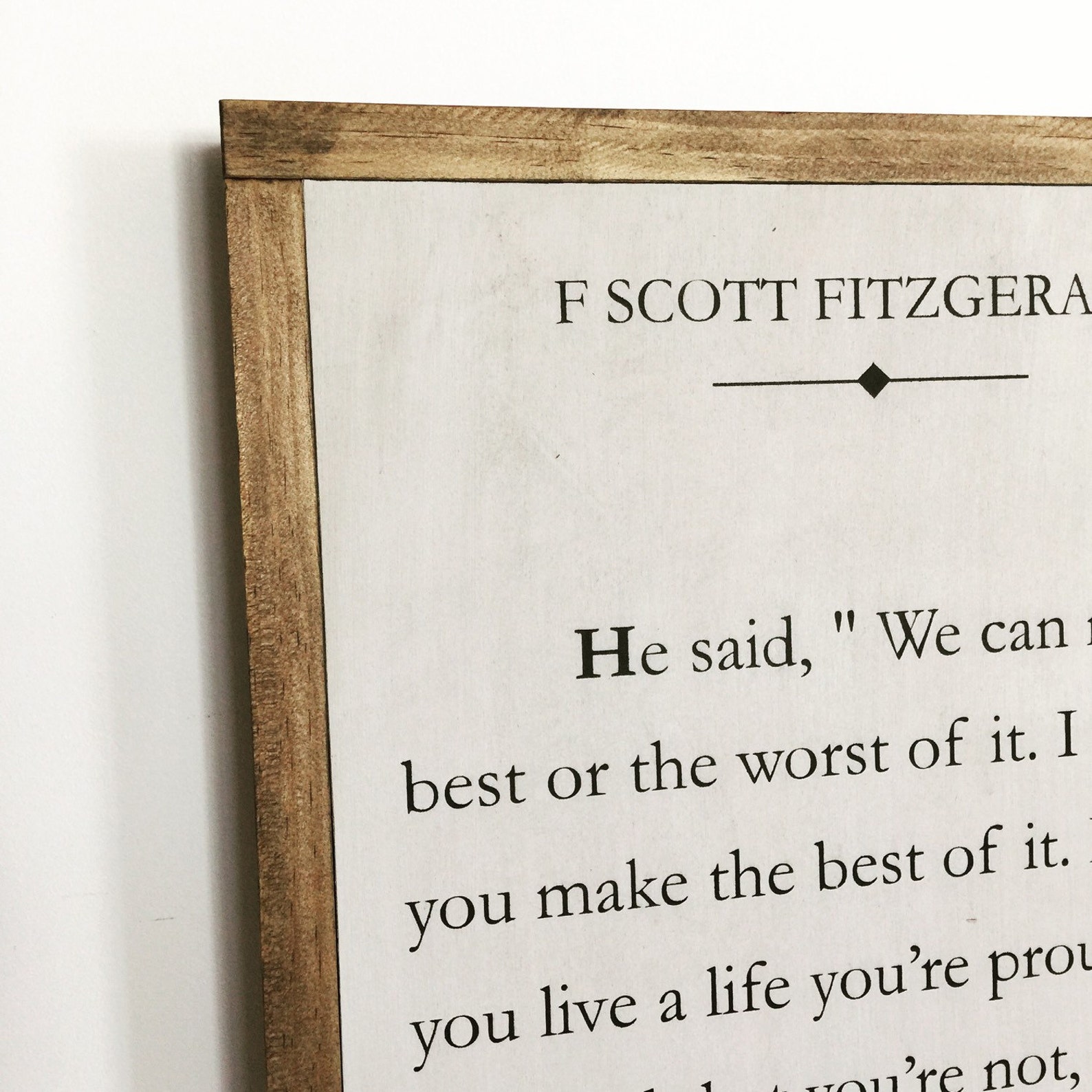 Book Page Sign Quote Sign Literary Quote Nursery Decor - Etsy