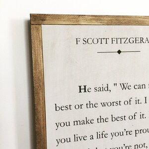 Book Page Sign, Quote Sign, Literary Quote, Nursery Decor, Library ...