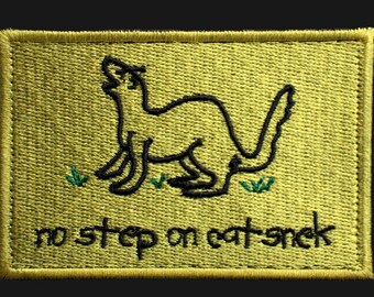 No Step on Snake Flag - Etsy