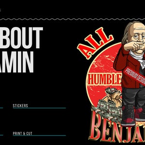 All About the Benjamin T Shirt Svg Design - Etsy