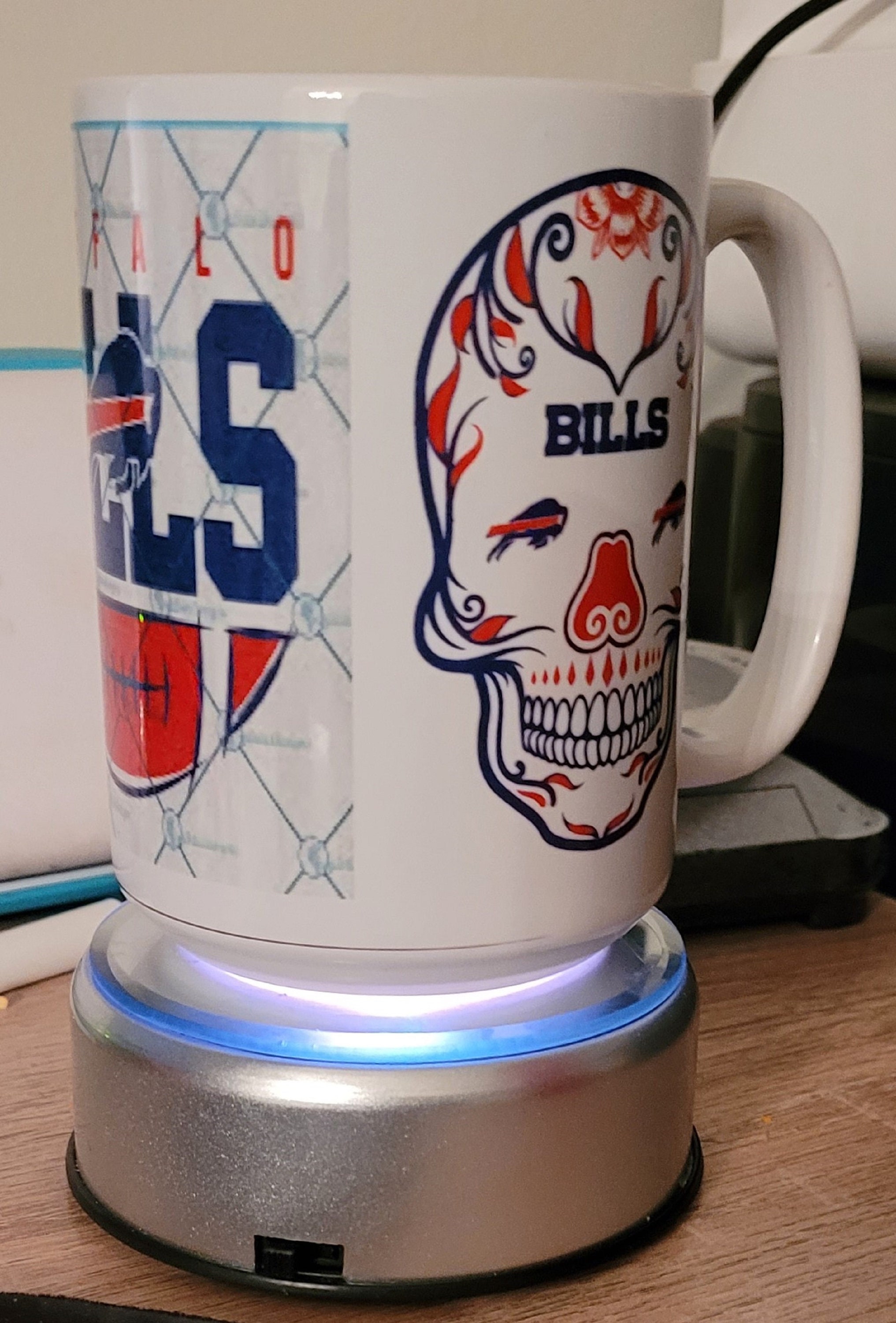 Buffalo Bills Fan Game Day Hot Coffee Mug, Buffalo Bills Hot Tea Mug ...