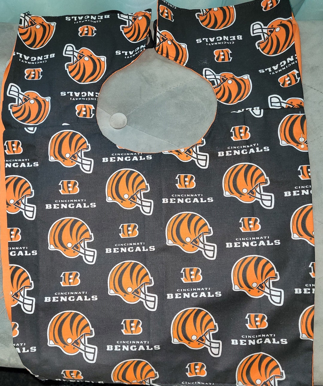 NFL Bengals Heating Pad: Neck Wrap for Pain Relief - Etsy
