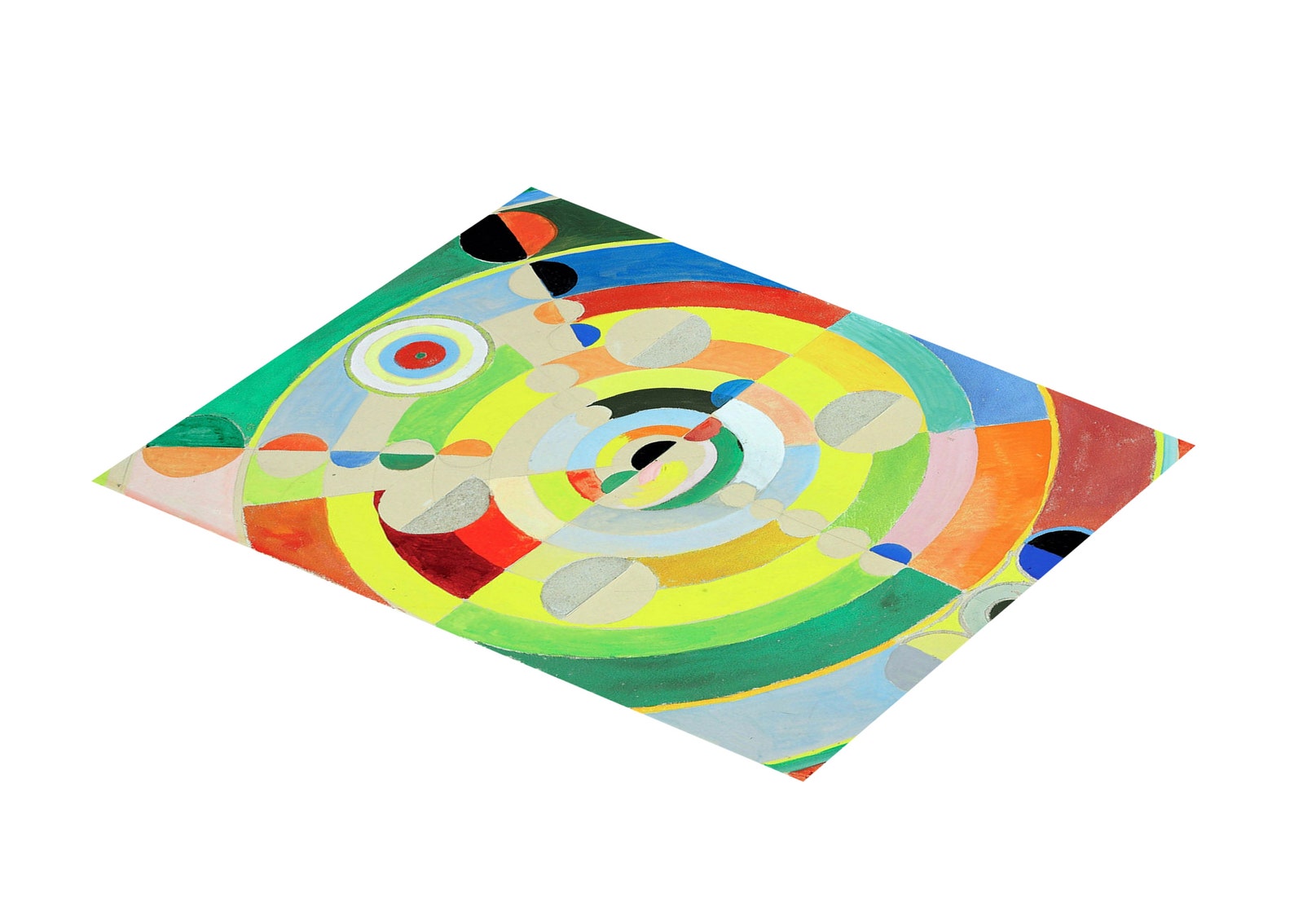 Laminated Placemat Delaunay Relief-disques | Etsy