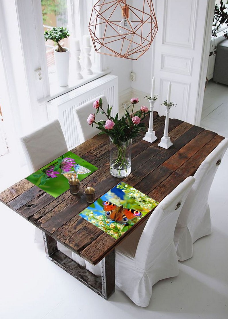 Set de table plastifié papillon Paon du jour | Etsy France