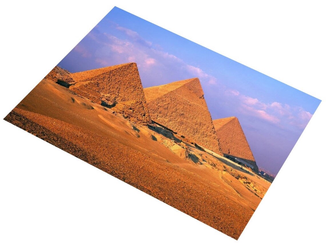 Laminated Placemat Egypt Pyramids of Giza | Etsy